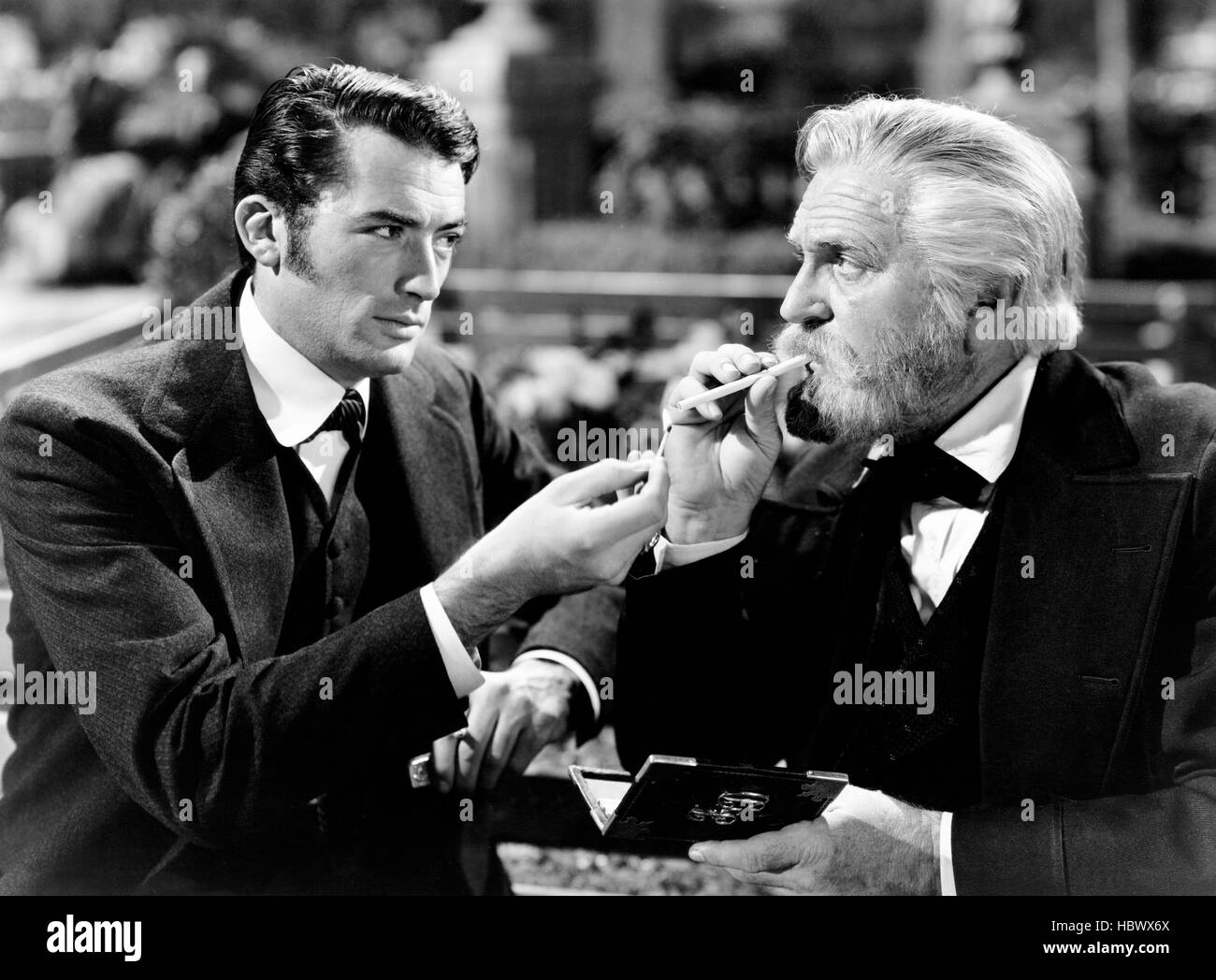THE GREAT SINNER, from left, Gregory Peck, Frank Morgan, 1949 Stock ...