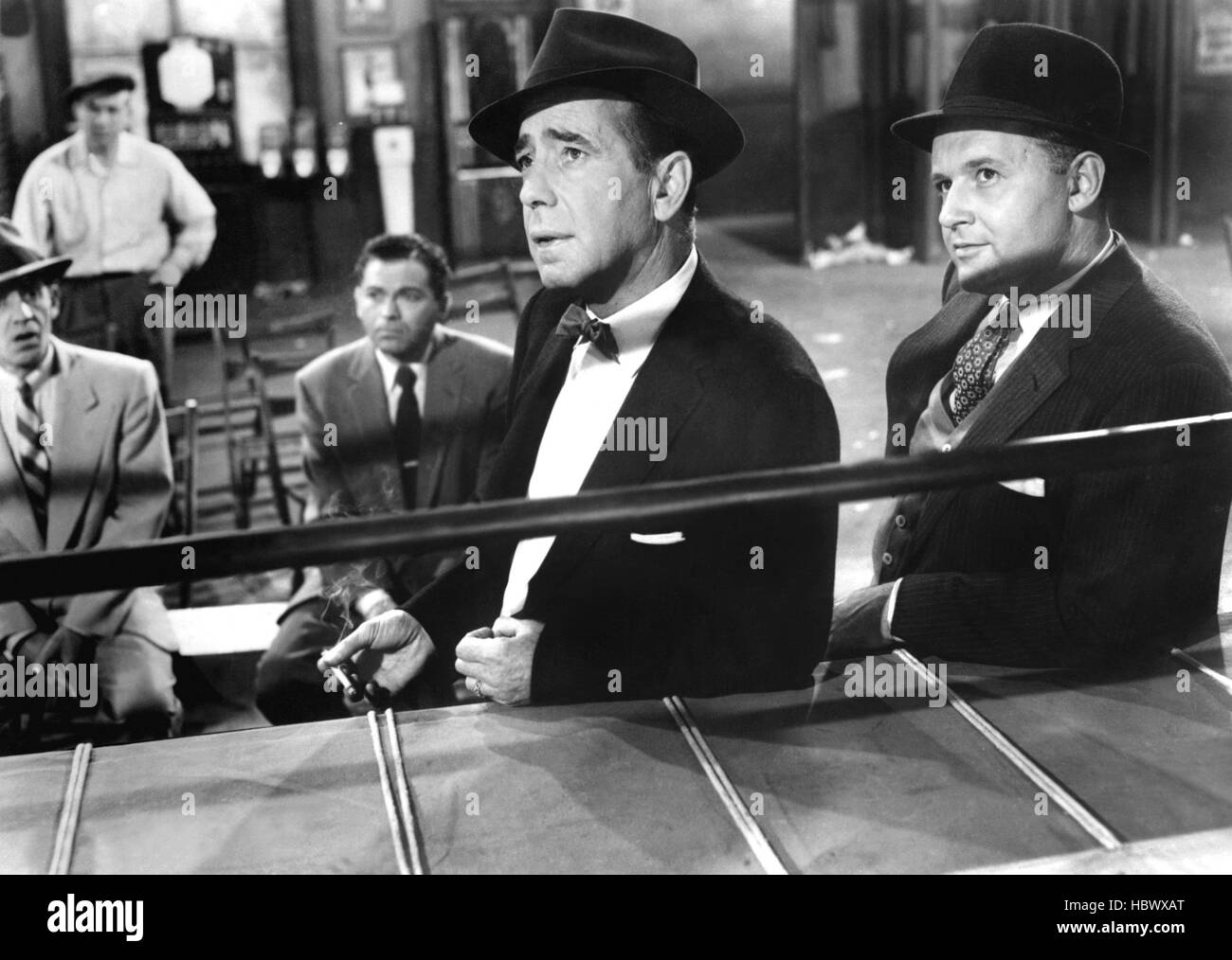 THE HARDER THEY FALL, Nehemiah Persoff, Humphrey Bogart, Rod Steiger ...