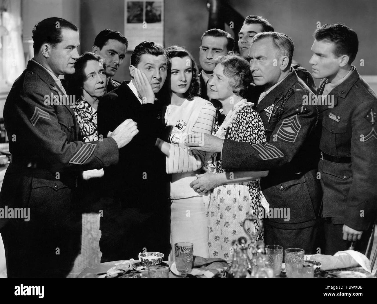 HAIL THE CONQUERING HERO, Freddie Steele, Elizabeth Patterson, Eddie Bracken, Ella Raines ...