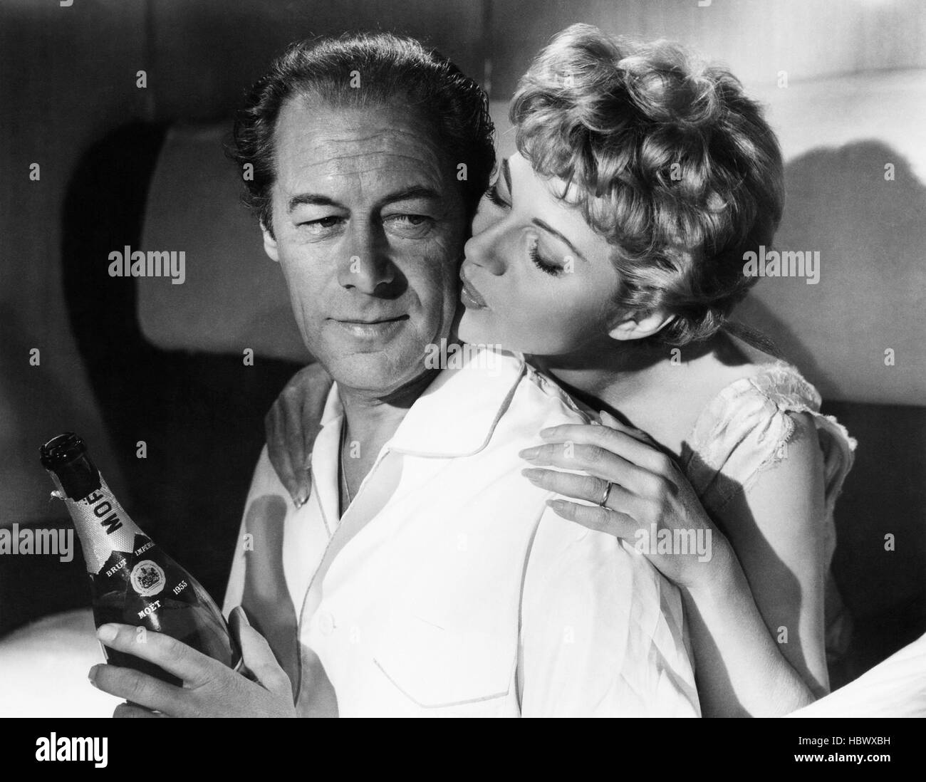 THE HAPPY THIEVES, Rex Harrison, Rita Hayworth, 1961 Stock Photo - Alamy