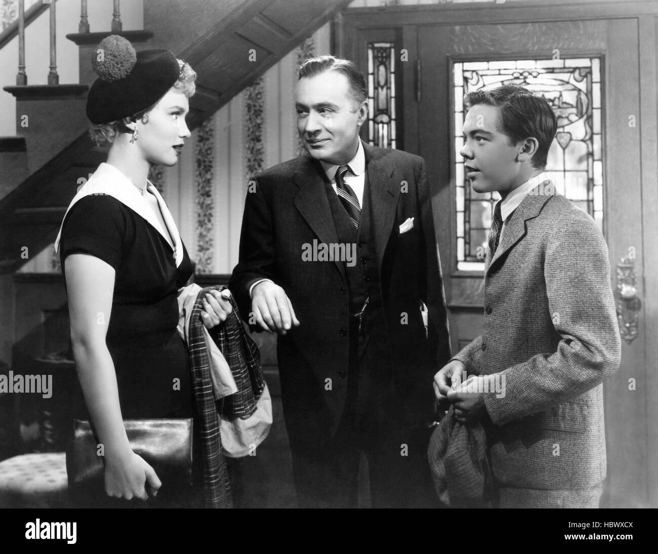 THE HAPPY TIME, Linda Christian, Charles Boyer, Bobby Driscoll, 1952 ...
