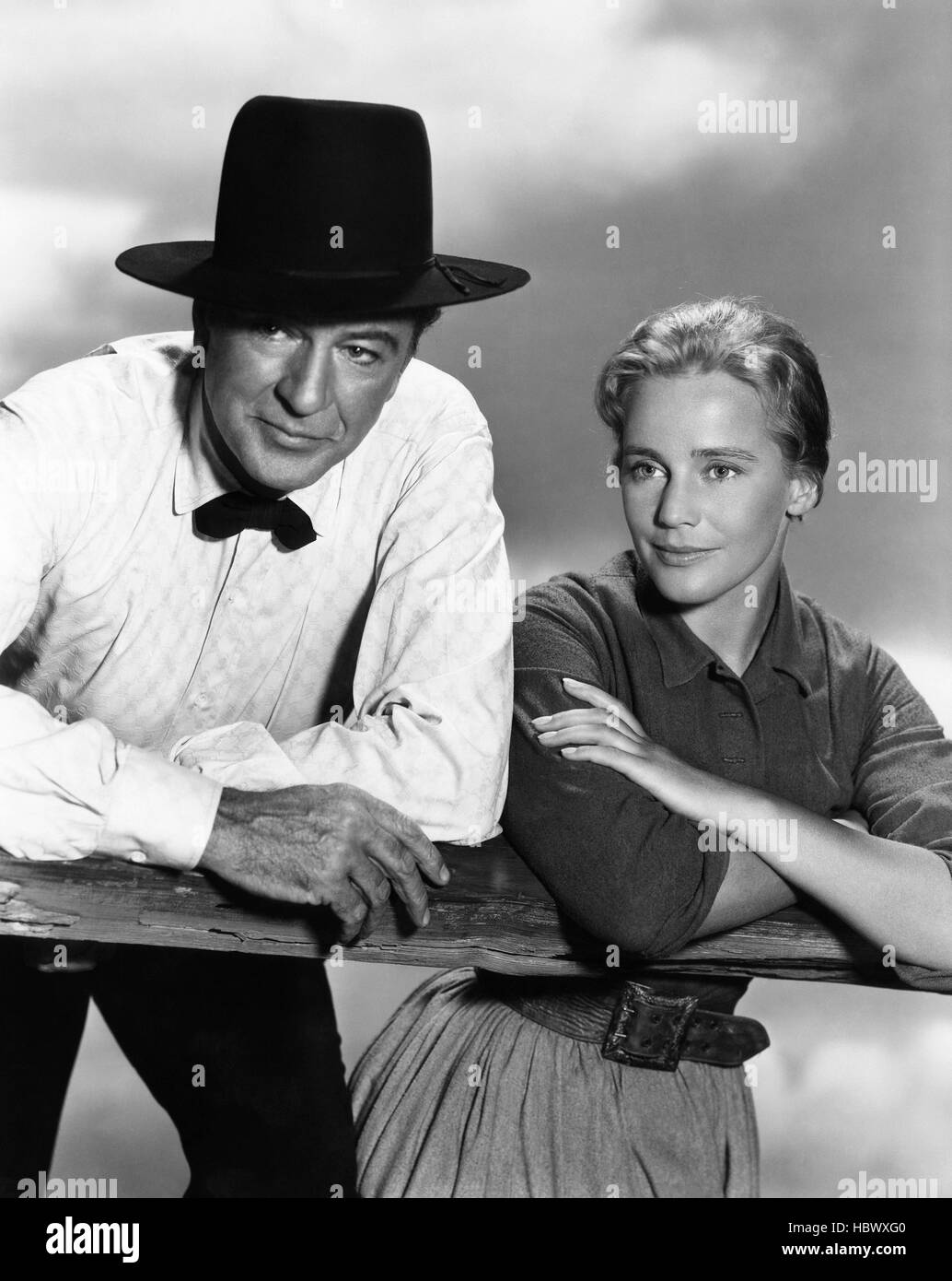 THE HANGING TREE, Gary Cooper, Maria Schell, 1959 Stock Photo - Alamy
