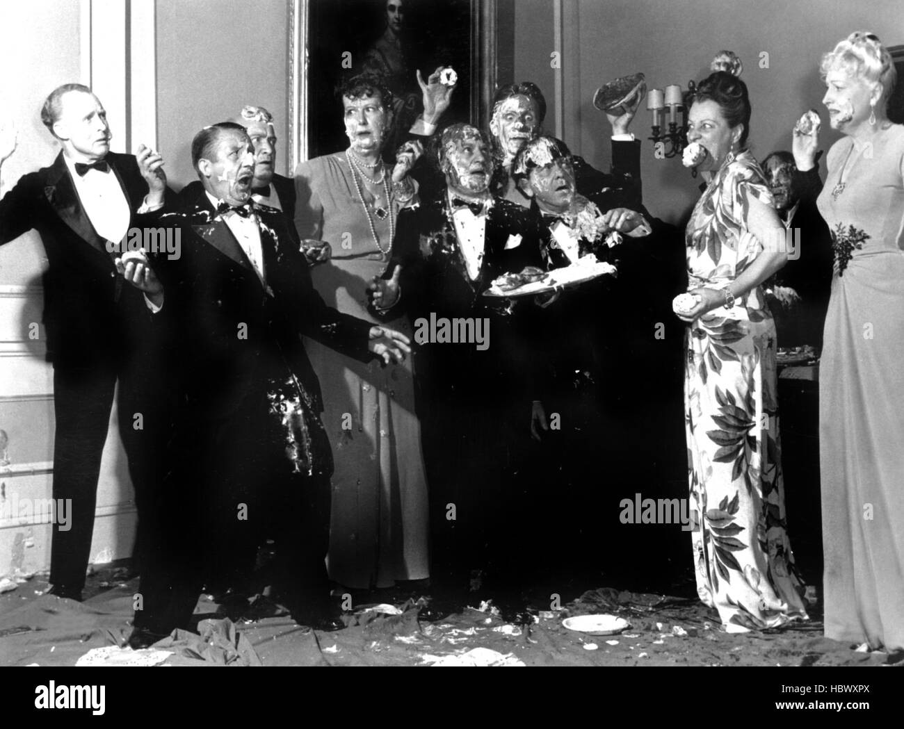 HALF WITS HOLIDAY, first-ninth from left: Al Thompson, Victor Travers ...