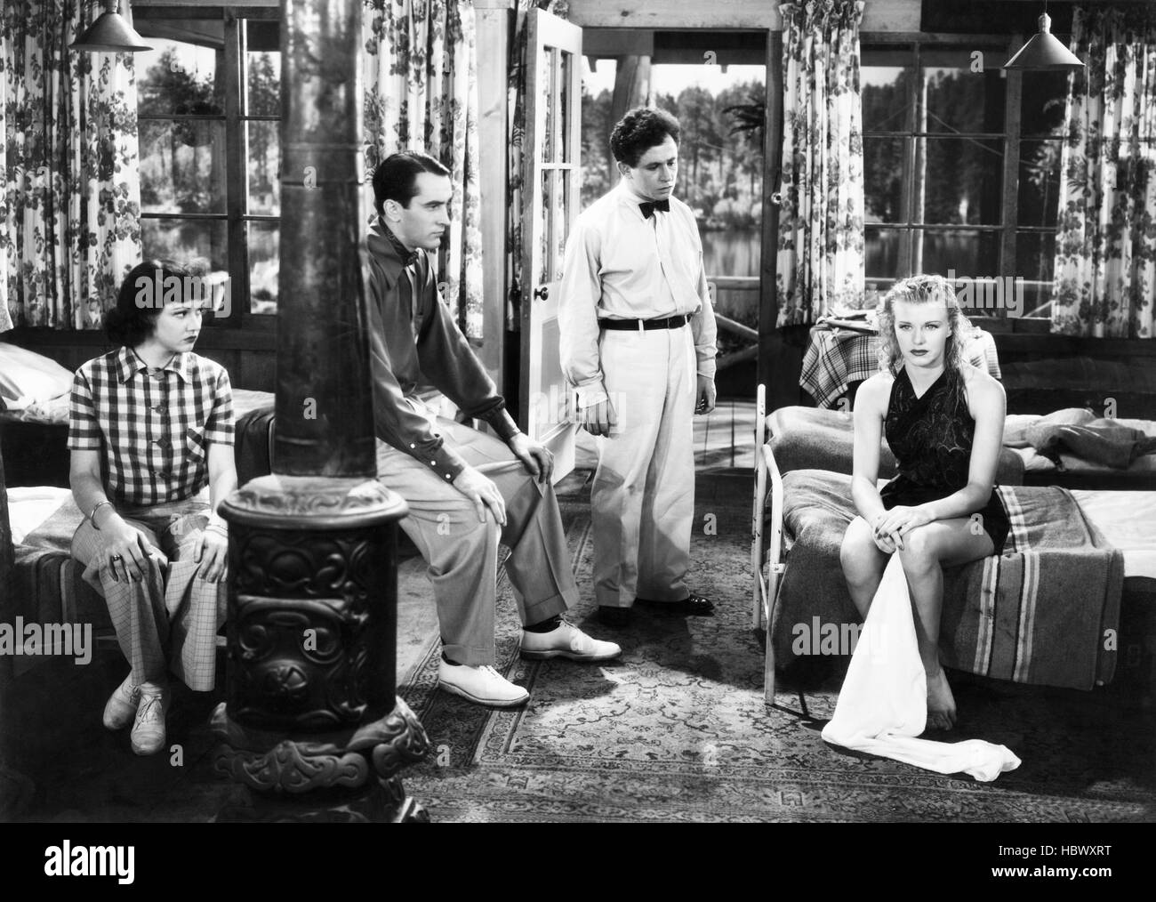 HAVING WONDERFUL TIME, from left: Peggy Conklin, Lee Bowman, Shimen ...