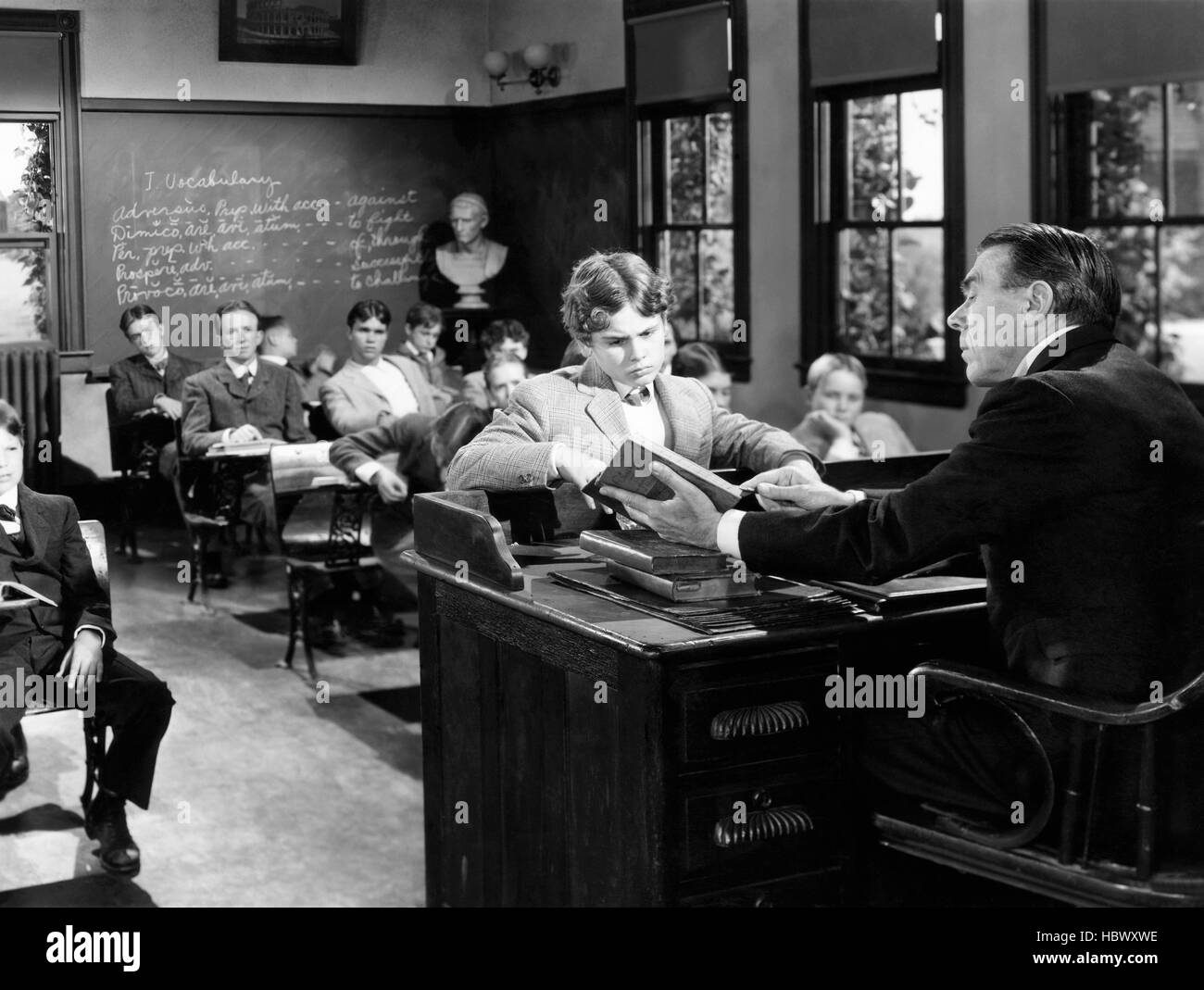 1950s classroom hi-res stock photography and images - Alamy
