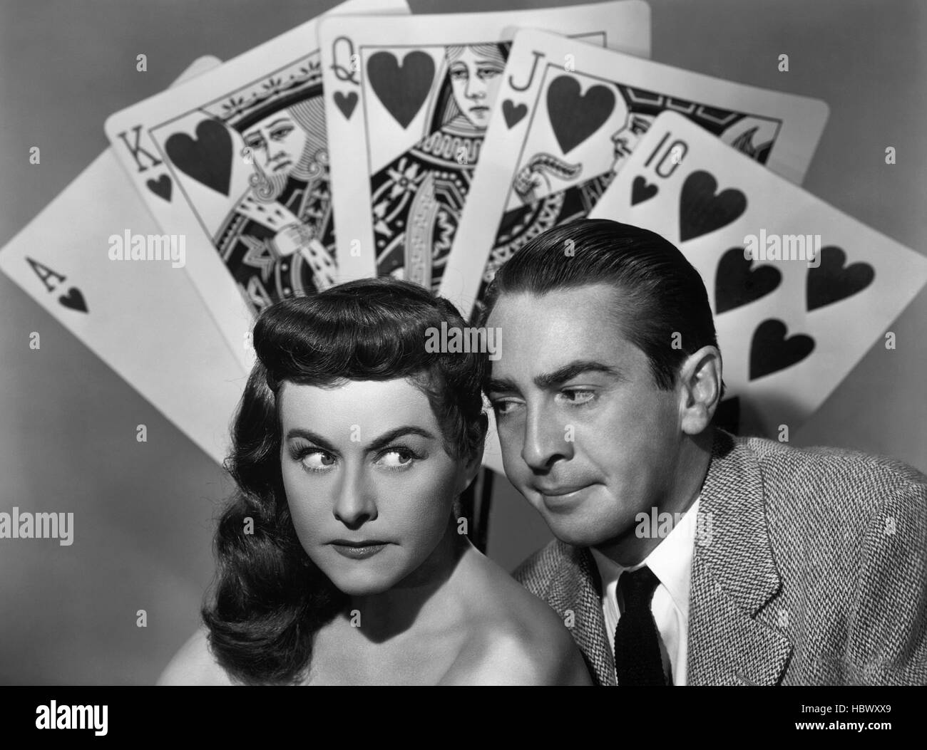 HAZARD, Paulette Goddard, Macdonald Carey, 1948 Stock Photo - Alamy