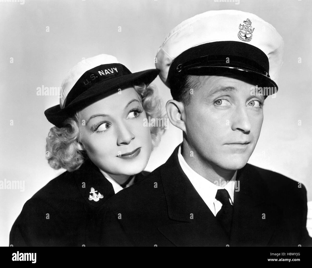 HERE COME THE WAVES, (l to r): Betty Hutton & Bing Crosby, 1944 Stock ...