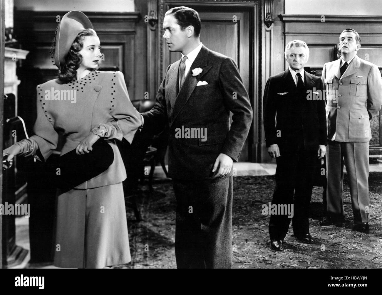 HERE COMES MR. JORDAN, Evelyn Keyes, Robert Montgomery, Claude Rains ...