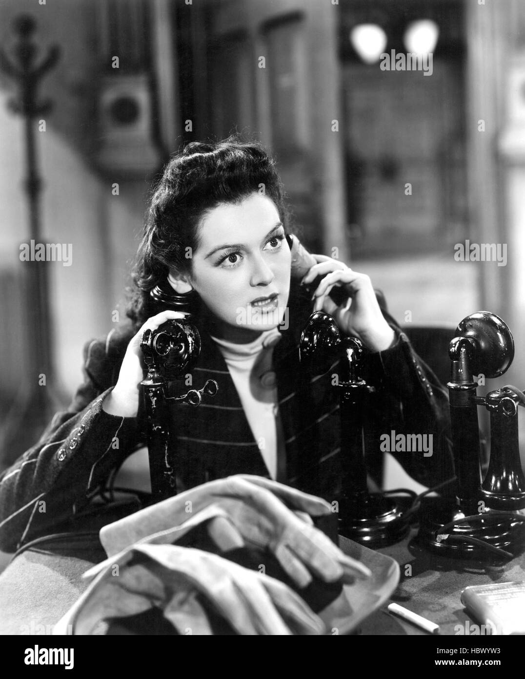 HIS GIRL FRIDAY, Rosalind Russell, 1940 Stock Photo - Alamy
