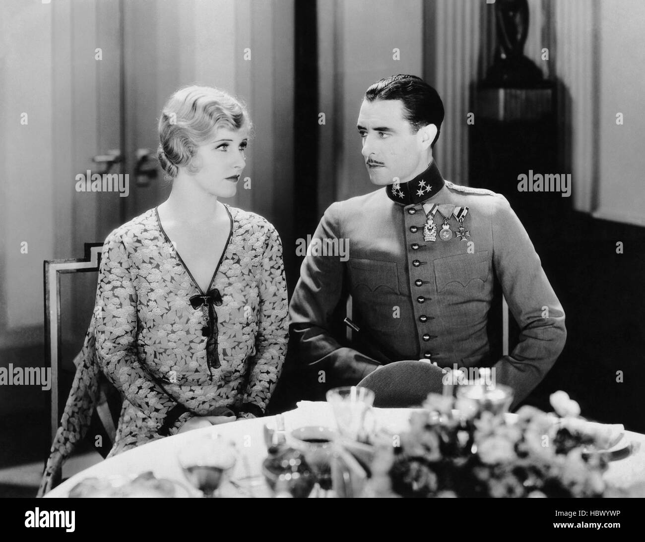 HIS GLORIOUS NIGHT, Catherine Dale Owen, John Gilbert, 1929 Stock Photo ...