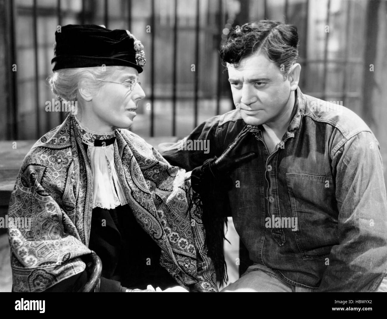 HIS GREATEST GAMBLE, from left, Eily Malyon, Richard Dix, 1934 Stock ...