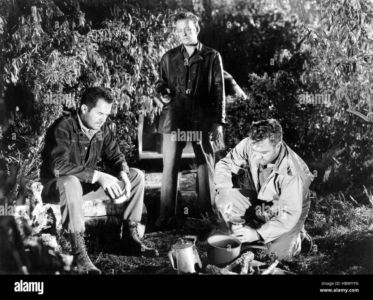 THE HITCH-HIKER, from left: Frank Lovejoy, William Talman, Edmond O ...