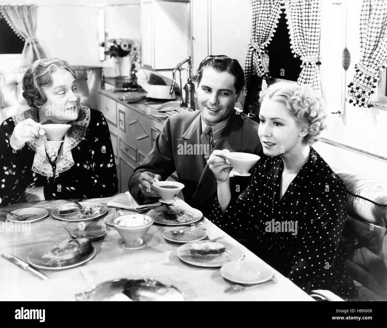 HITCH HIKE LADY, from left, Alison Skipworth, James Ellison, Mae Clarke ...