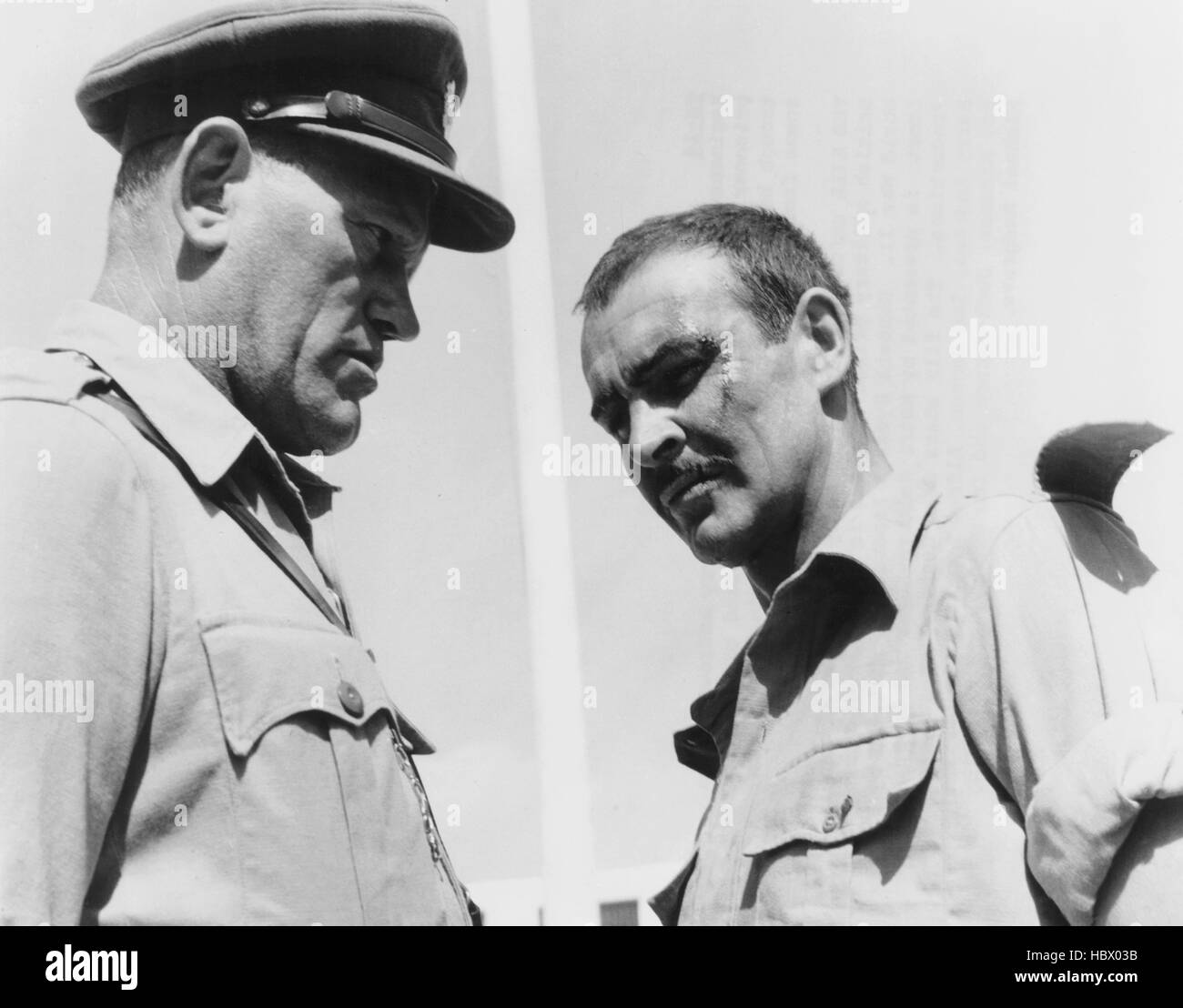 THE HILL, from left, Harry Andrews, Sean Connery, 1965 Stock Photo - Alamy