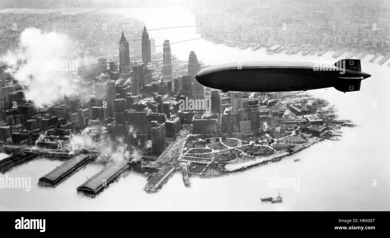 THE HINDENBURG, model of the Hindenburg, 1975 Stock Photo - Alamy