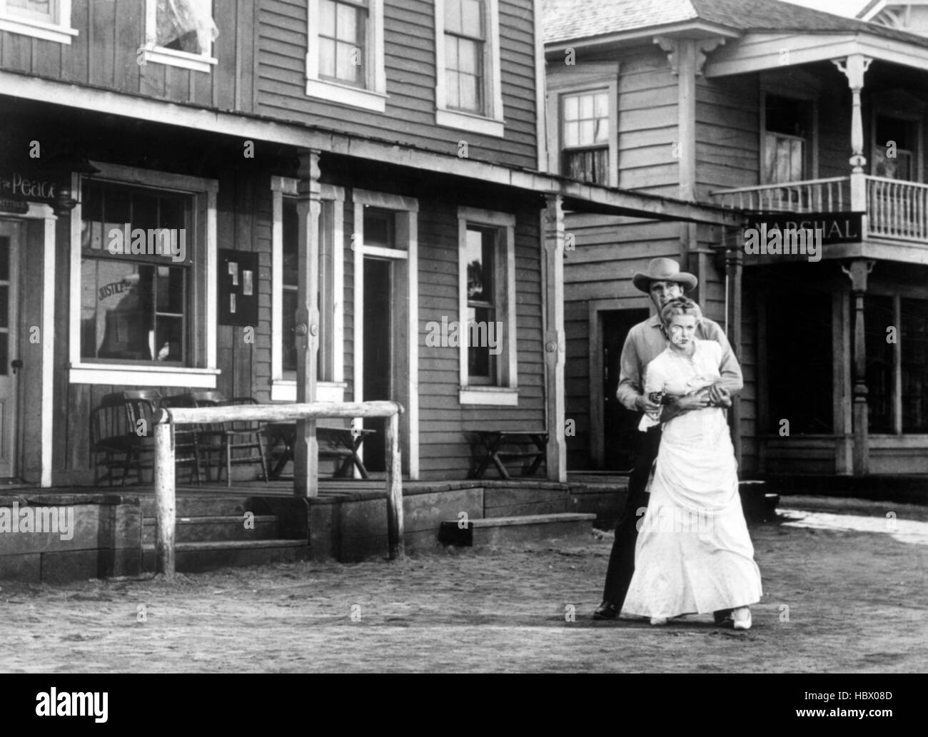 HIGH NOON, Sheb Wooley, Grace Kelly, 1952 Stock Photo - Alamy