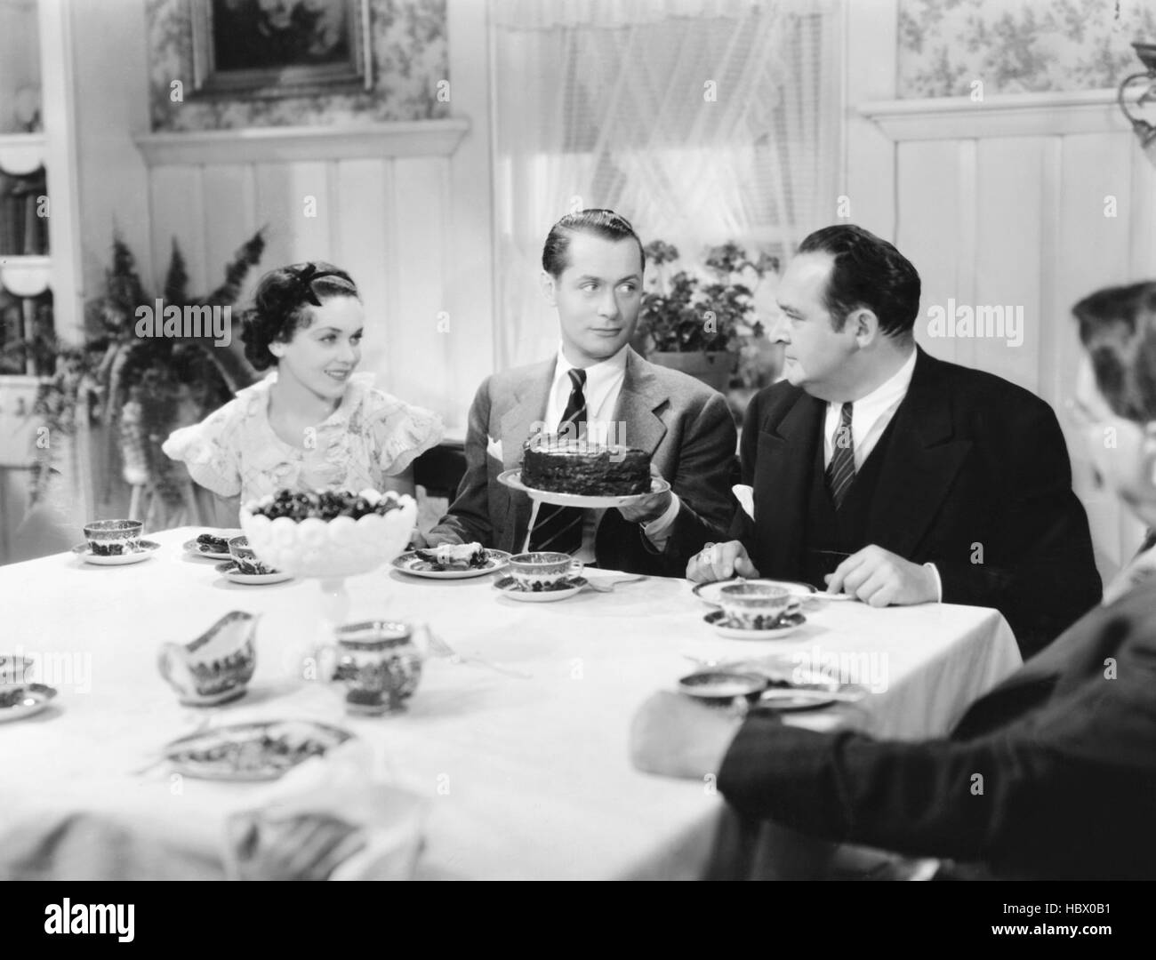 HIDE-OUT, from left: Maureen O'Sullivan, Robert Montgomery, Edward ...