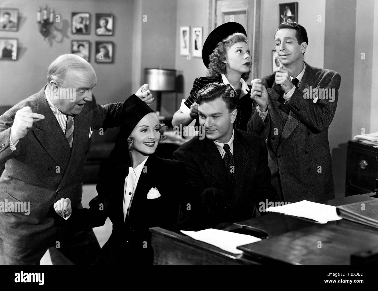 HIT PARADE OF 1947, from left, William Frawley, Constance Moore, Eddie ...