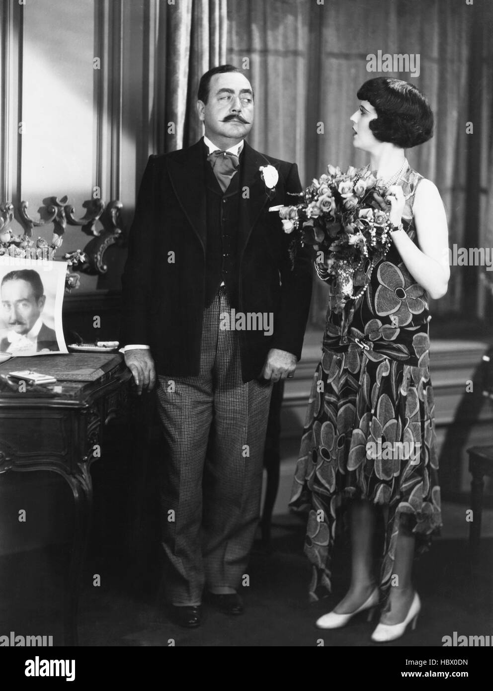 HIS PRIVATE LIFE, from left: Adolphe Menjou (in photograph), Eugene ...