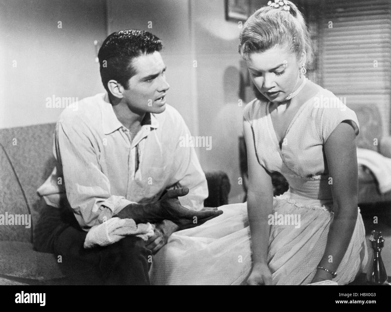 HIGH SCHOOL HELLCATS, Brett Halsey, Yvonne Lime, 1958 Stock Photo - Alamy