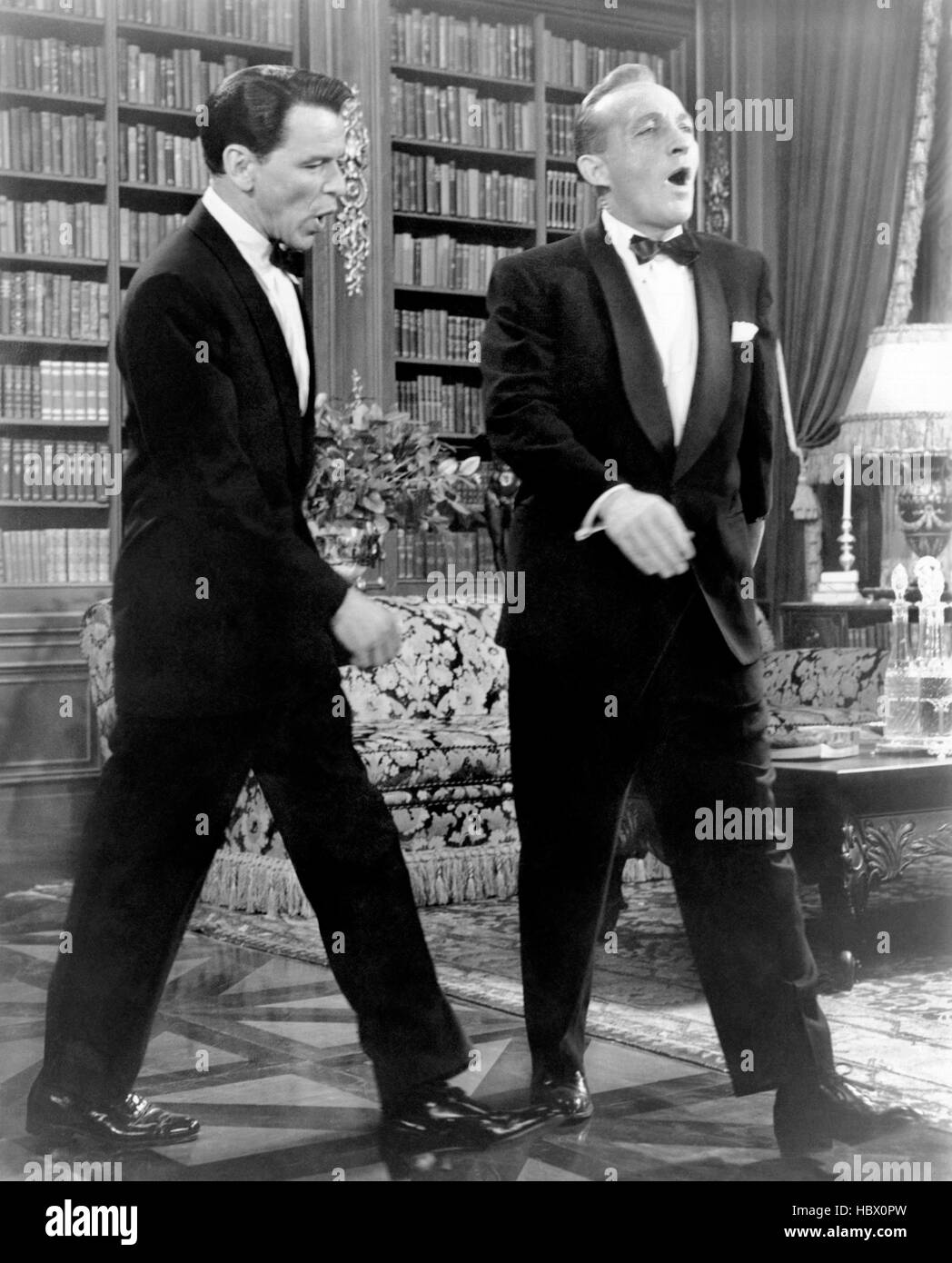 HIGH SOCIETY, from left, Frank Sinatra, Bing Crosby, 1956 Stock Photo ...