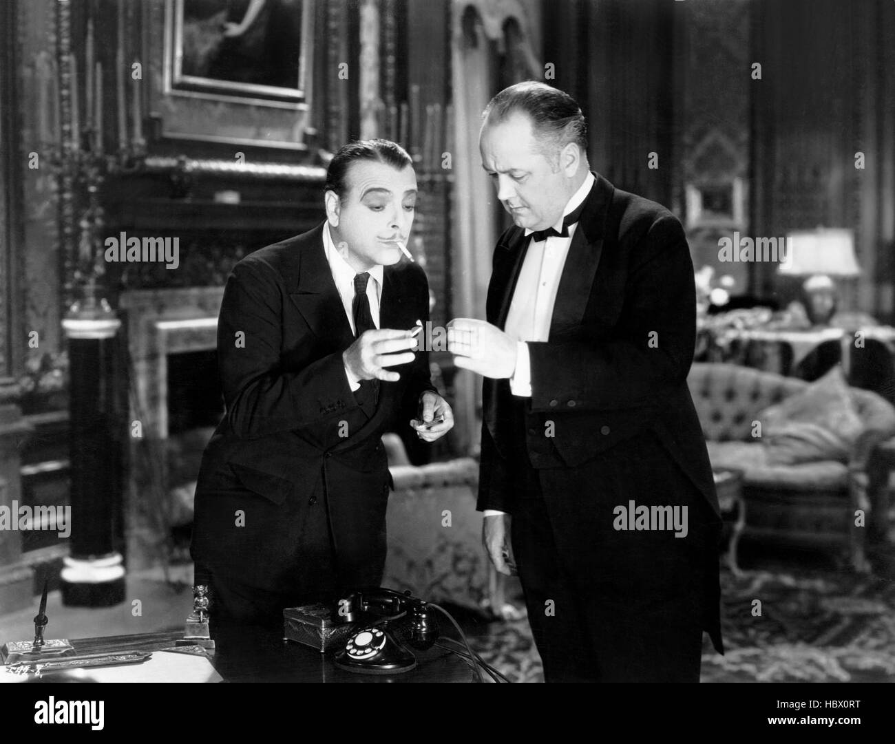 HIGH STAKES, from left, Lowell Sherman, Charles Coleman, 1931 Stock ...