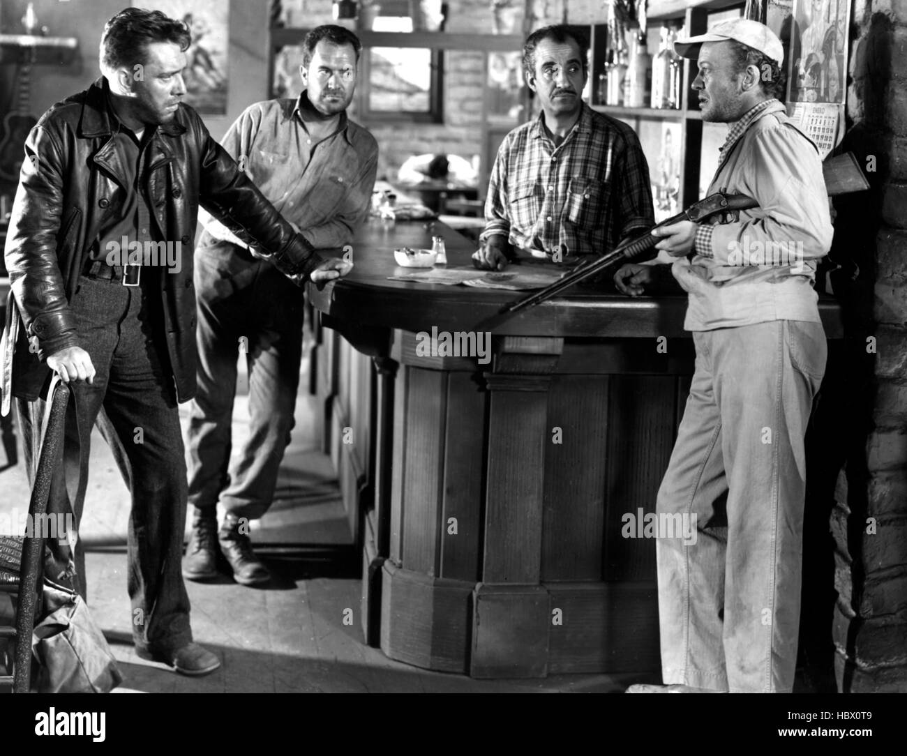THE HITCH-HIKER, Edmond O'Brien, Frank Lovejoy, Nacho Galindo, William ...