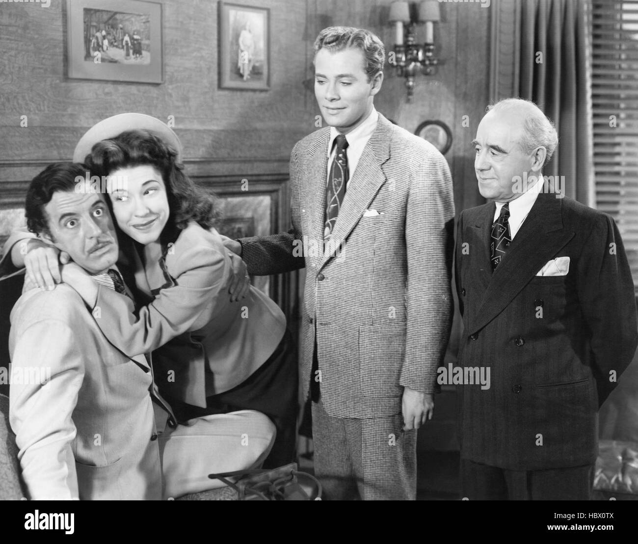 HIT THE HAY, from left: Fortunio Bonanova, Judy Canova, Ross Hunter ...
