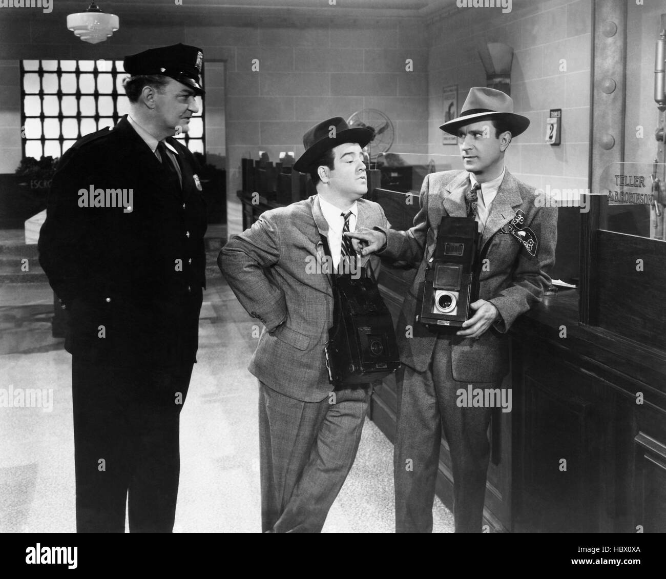 HIT THE ICE, Edward Gargan, Lou Costello, Bud Abbott, 1943 Stock Photo ...