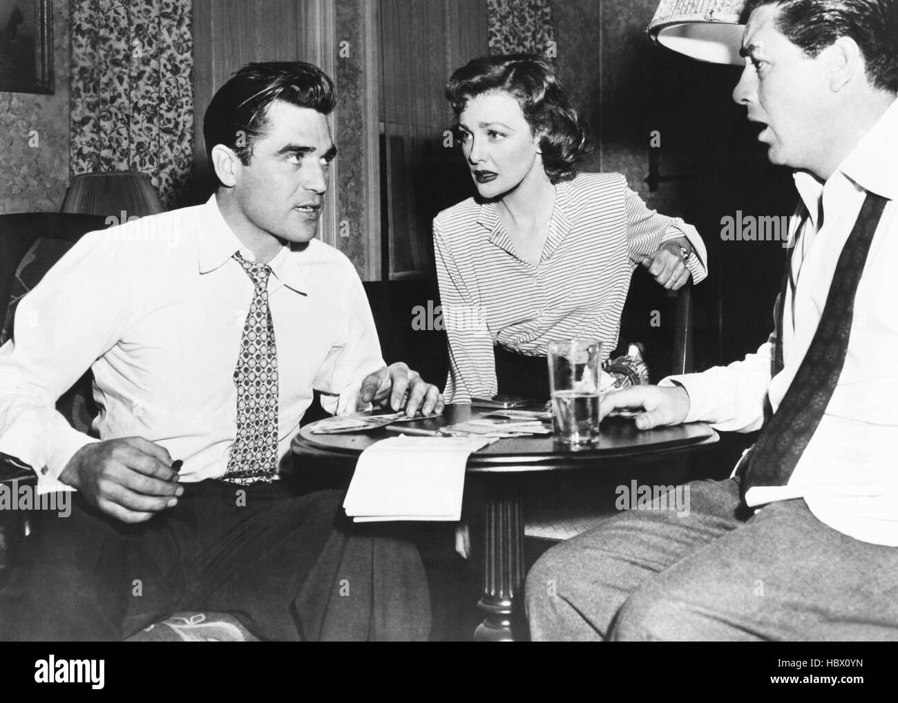 HIGHWAY 301, Steve Cochran (left), Virginia Grey (center), 1950 Stock ...