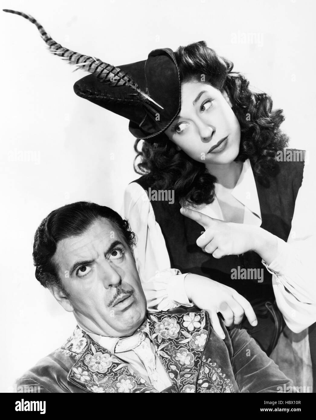 HIT THE HAY, from left, Fortunio Bonanova, Judy Canova, 1945 Stock ...