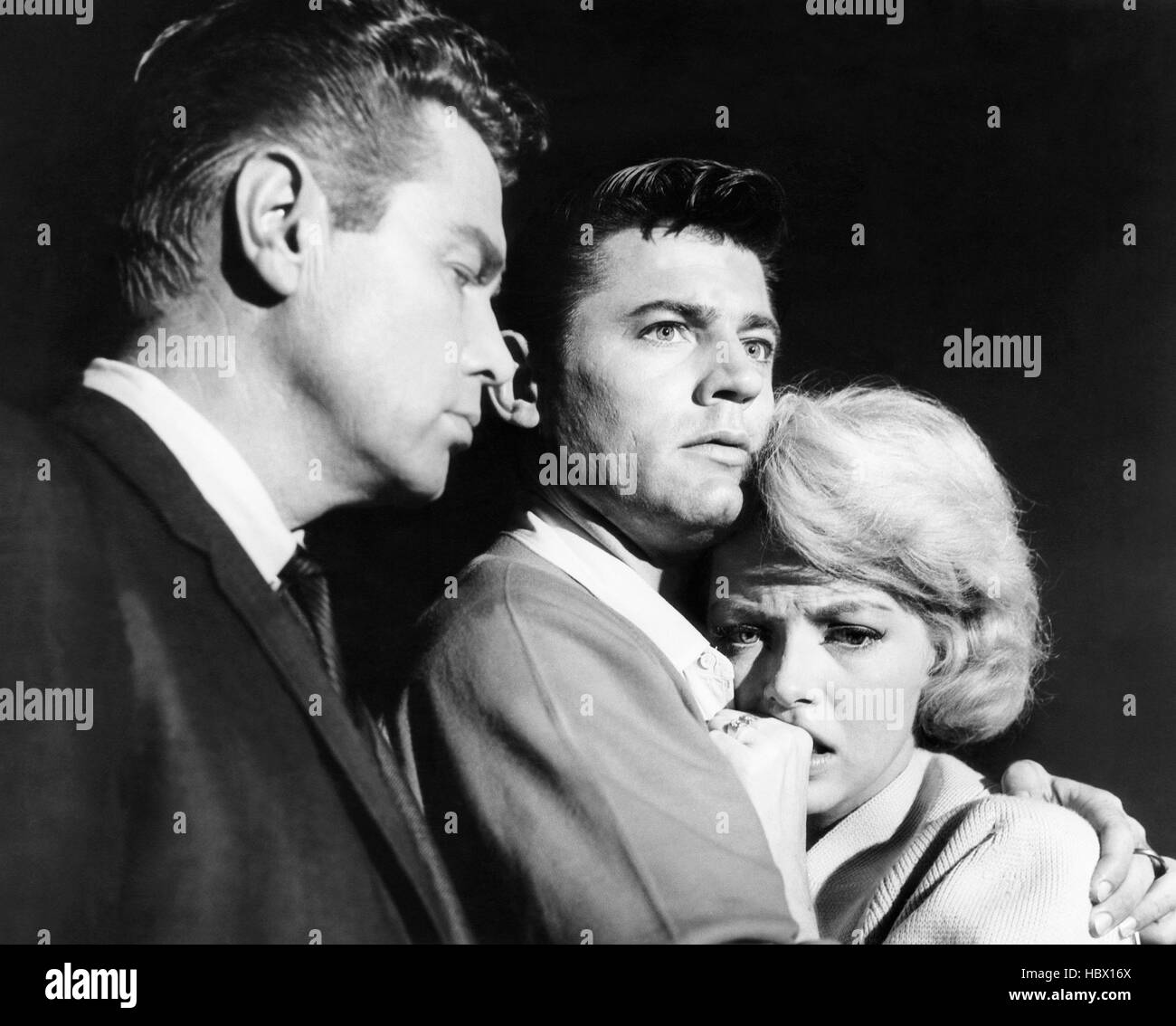 HOUSE OF THE DAMNED, from left: Richard Crane, Ron Foster, Merry Anders ...