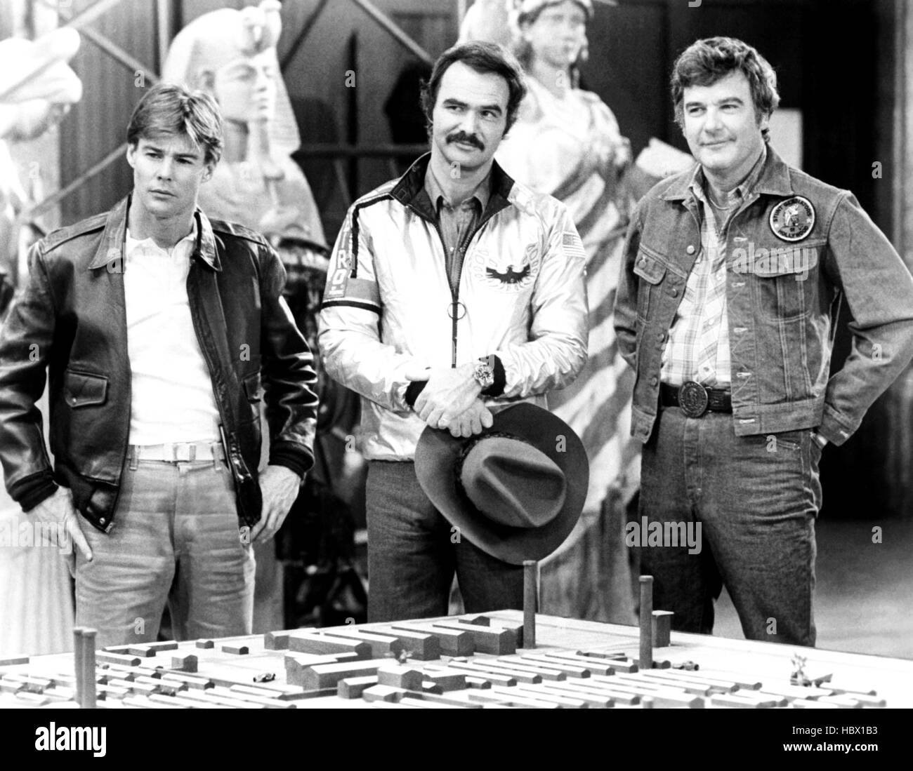HOOPER, from left, Jan-Michael Vincent, Burt Reynolds, James Best, 1978 ...