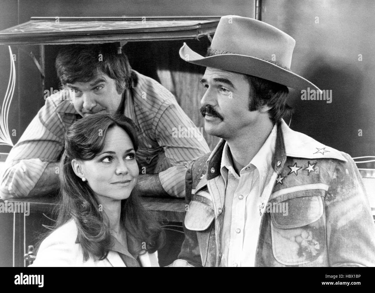 HOOPER, rear: James Best, foreground l-r: Sally Field, Burt Reynolds ...