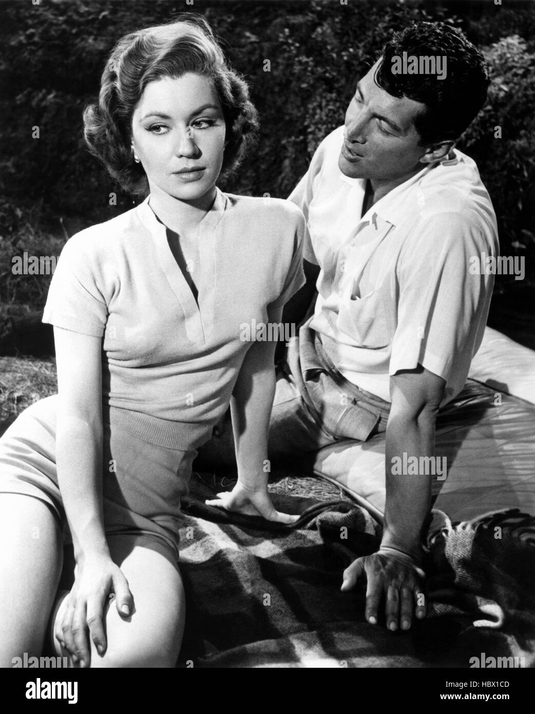 HOLLYWOOD OR BUST, from left, Patricia Crowley, Dean Martin, 1956 Stock ...