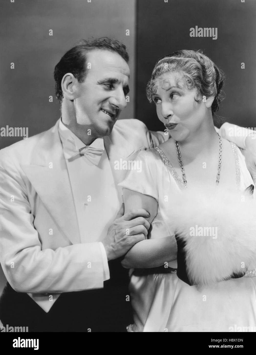 HOLLYWOOD PARTY, from left: Jimmy Durante, Polly Moran, 1934 Stock ...