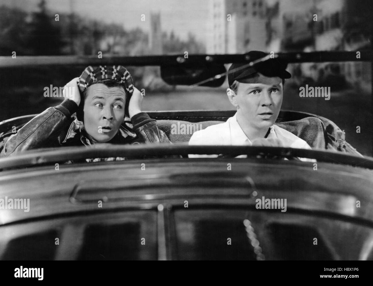 HOT ROD, l-r: Gil Stratton, Jr., Jimmy Lydon, 1950 Stock Photo - Alamy