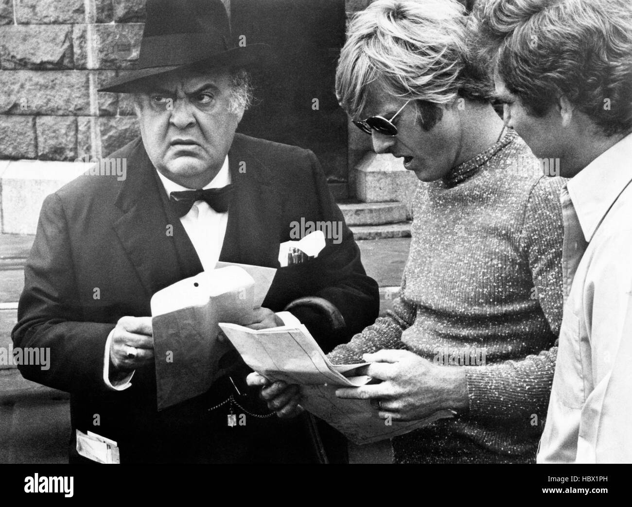 THE HOT ROCK, Zero Mostel, Robert Redford, George Segal, 1972, TM ...