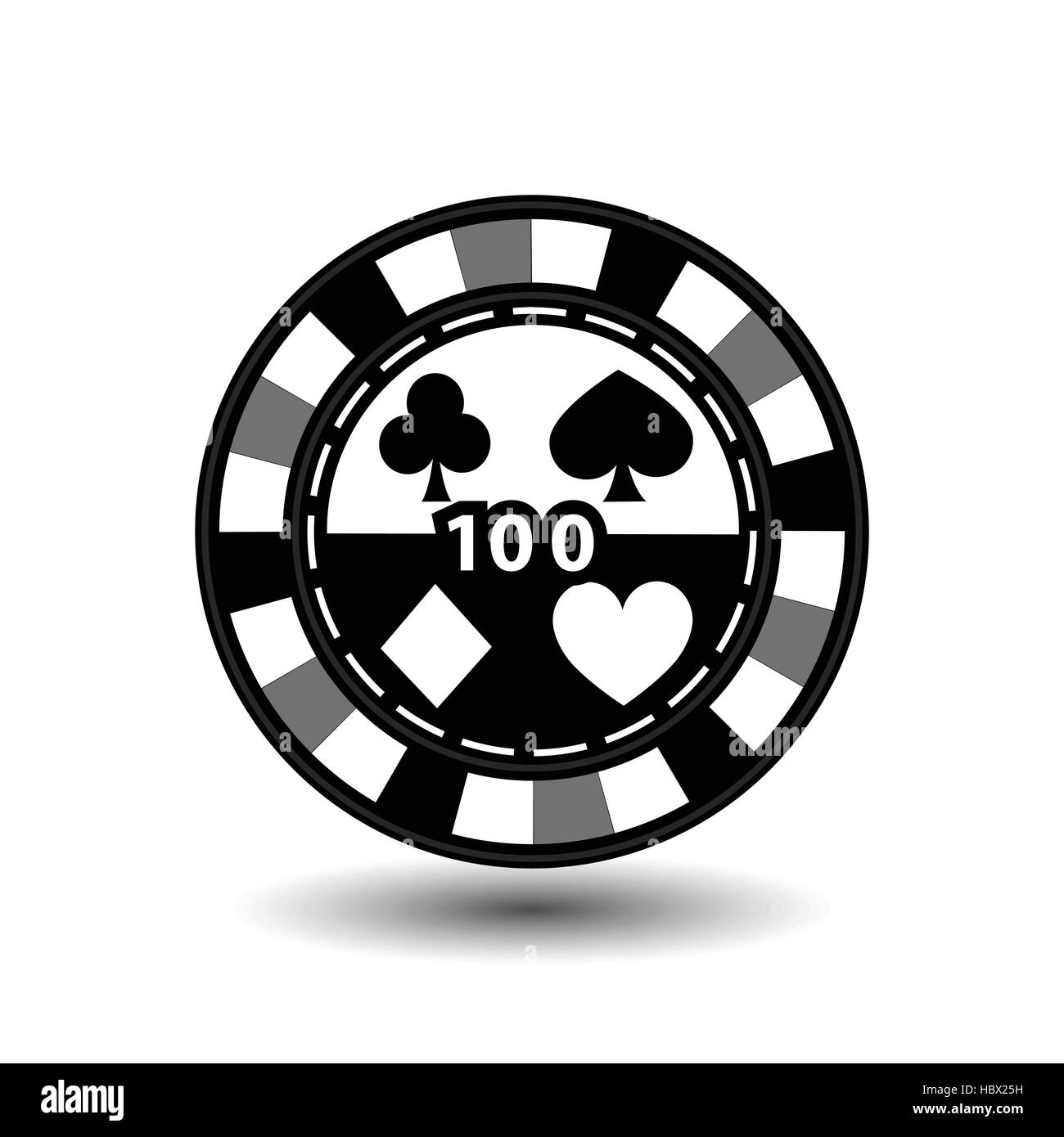 Poker poster background Black and White Stock Photos & Images - Alamy