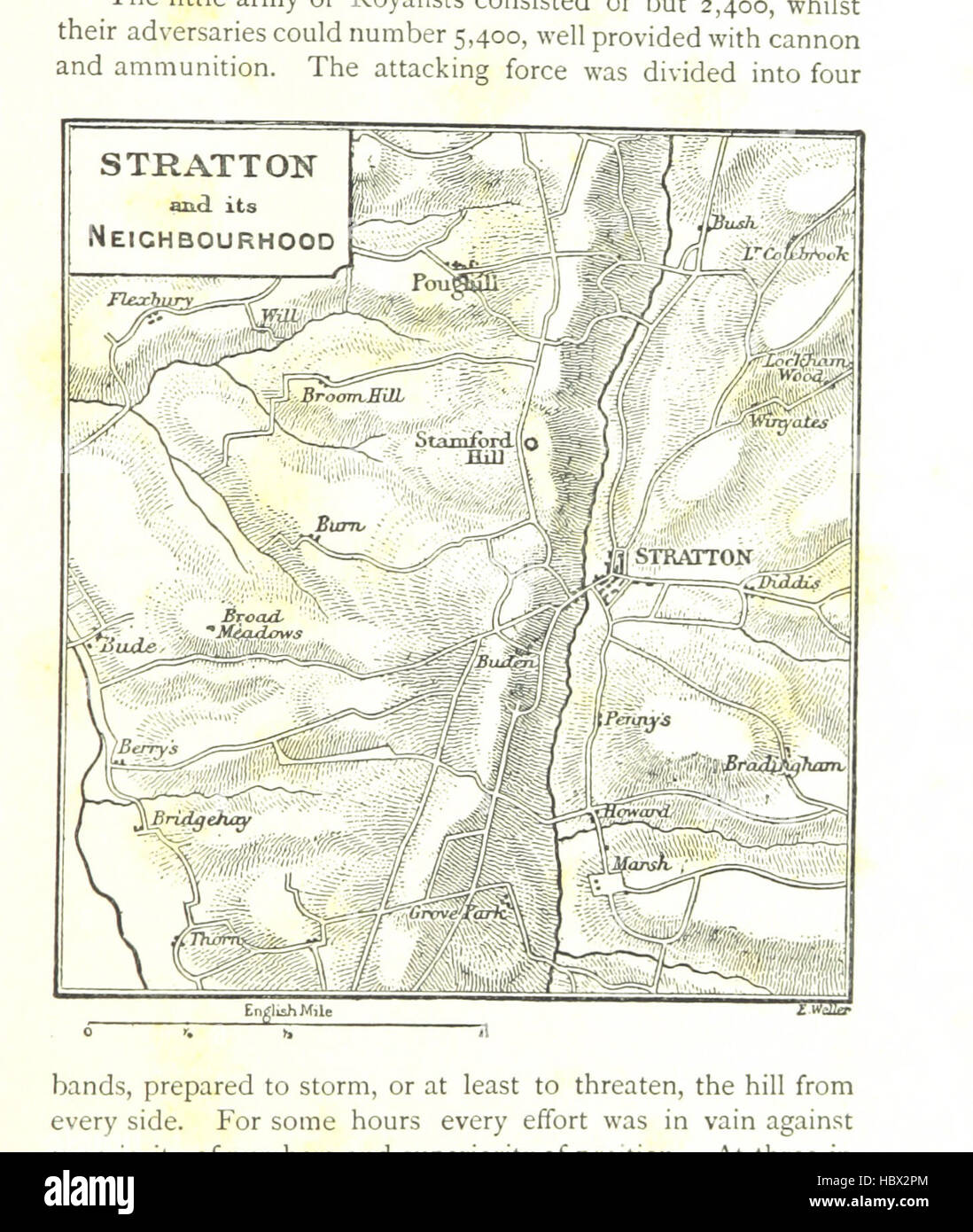 Civil war maps england hi-res stock photography and images - Alamy