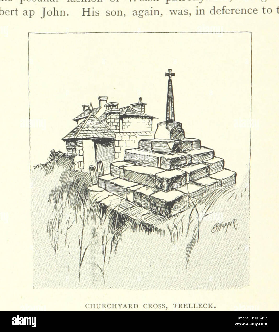 Welsh marches map hi-res stock photography and images - Alamy