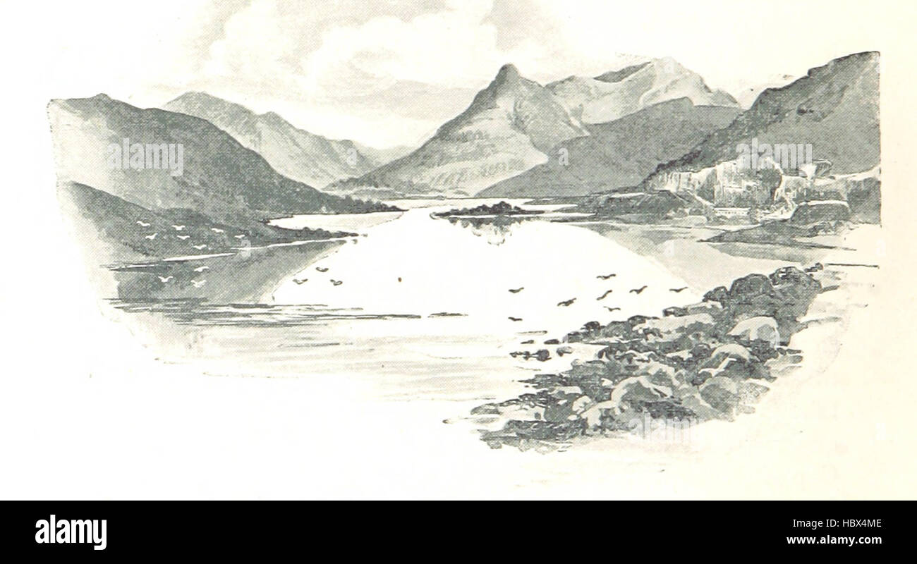 “Mountain, Moor and Loch” illustrated by pen and pencil, on the route ...