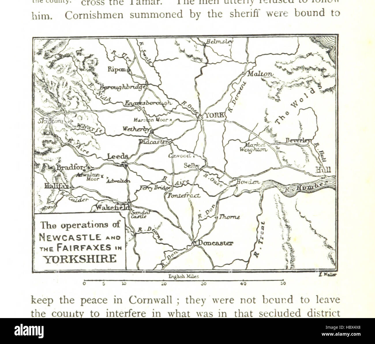 Civil war map london hi-res stock photography and images - Alamy