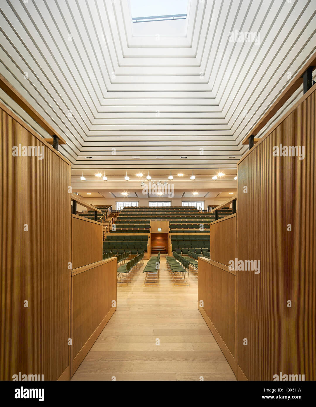 Side access to congregation hall. Friends House, London, United Kingdom ...