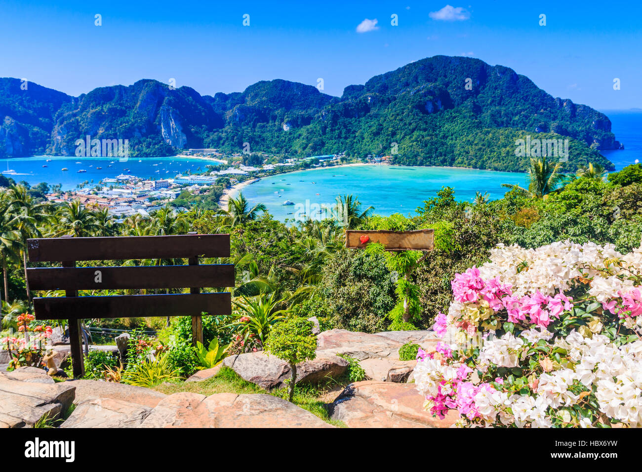 Thailand, Koh Phi Phi island, Krabi province Stock Photo - Alamy