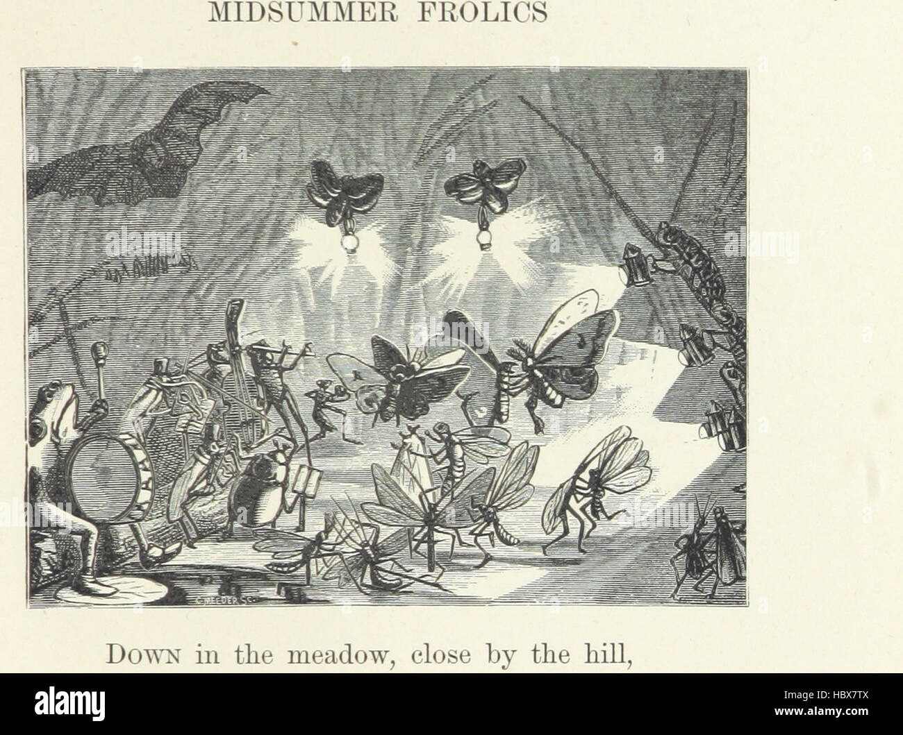 An illustration from 'When Life is Young' showing a playful and ...