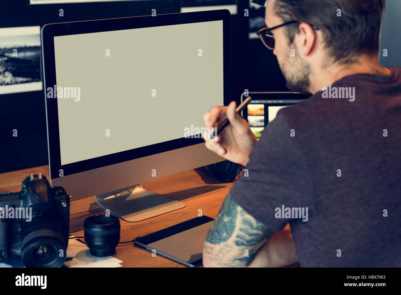 Photography Ideas Creative Occupation Design Studio Concept Stock Photo ...