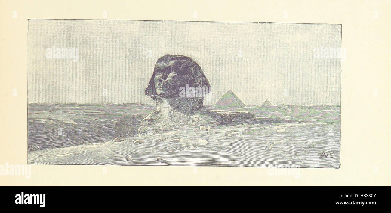 This image, taken from page 25 of 'The Land of the Sphinx', offers a ...