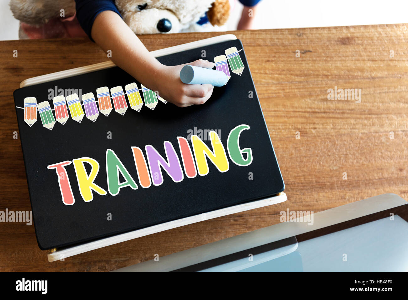 Training Education School Learning Study Concept Stock Photo - Alamy