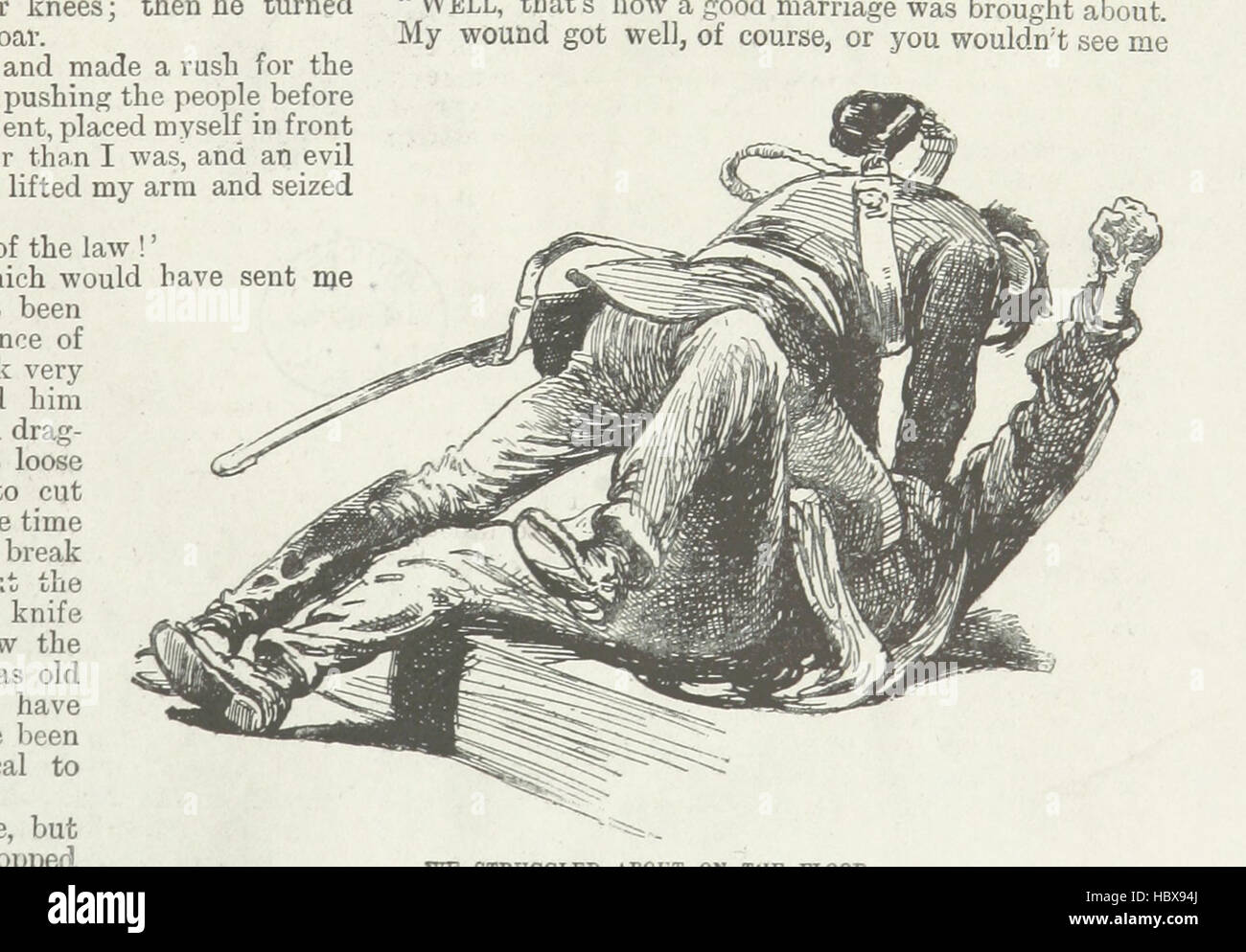 This page from 'Illustrated Penny Tales' presents illustrated short ...